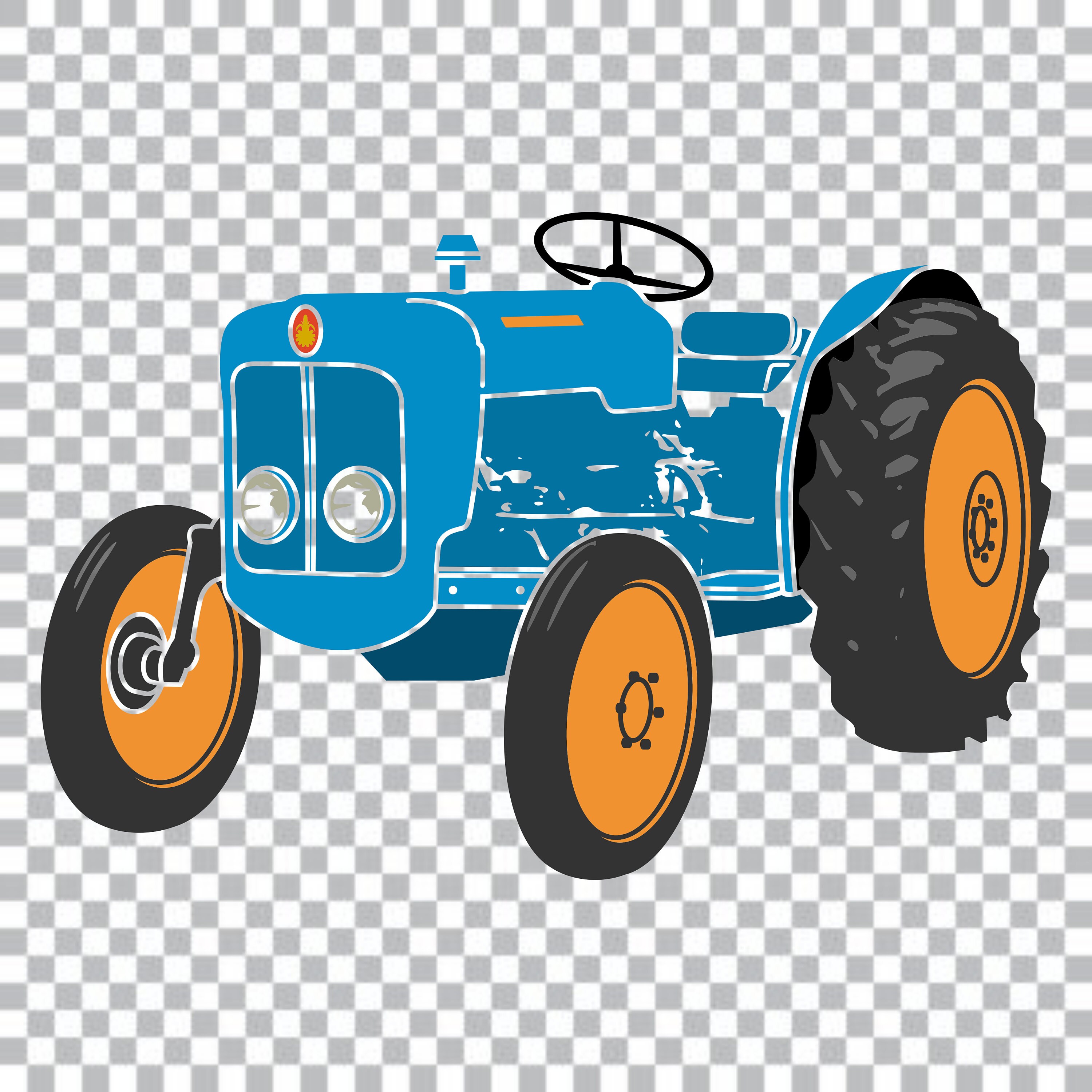 Farm Tractor SVG, John Deere SVG, 3D Tractor, Tractor PNG, Antique ...