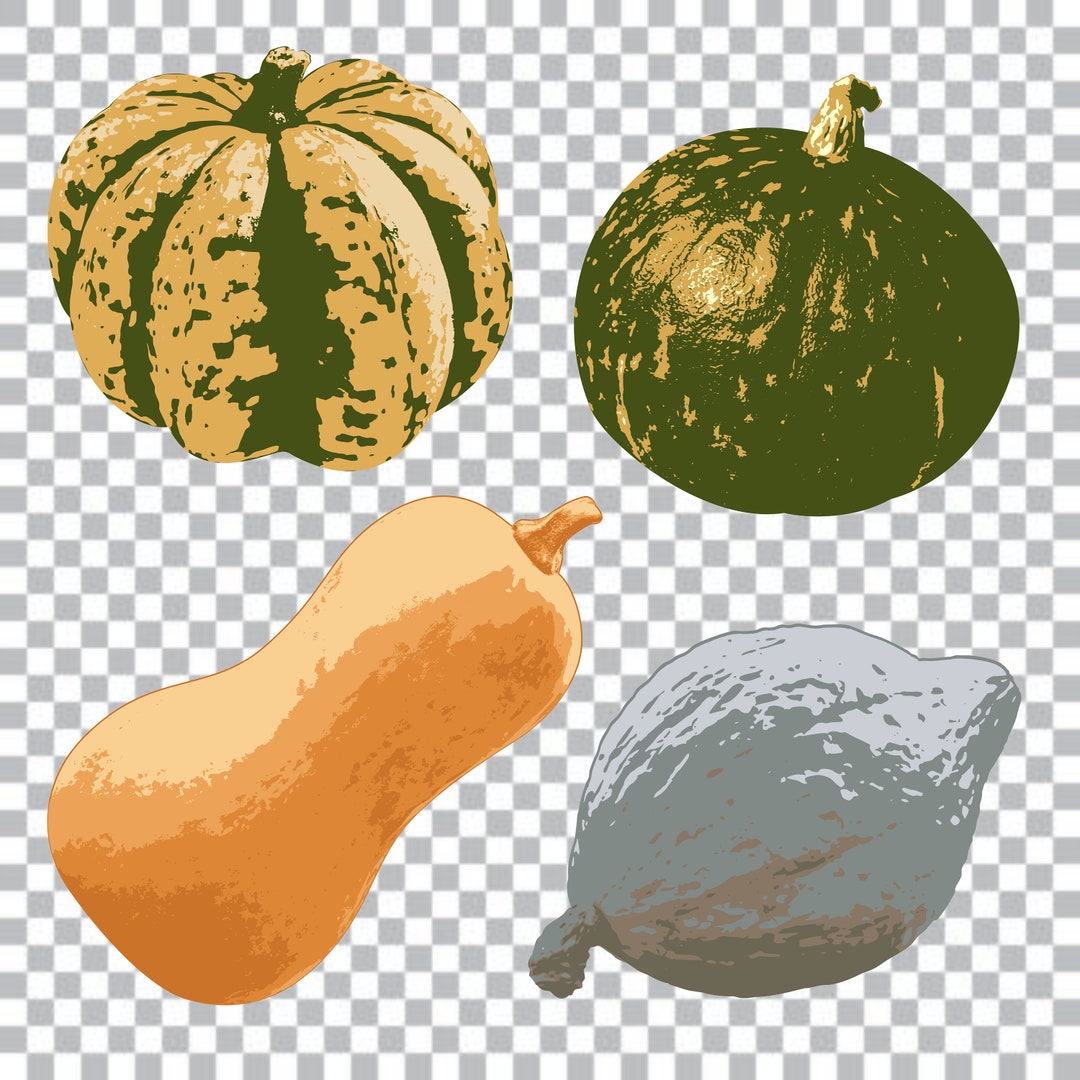 Fall Pumpkin Clip Art, Fall Clip Art, Pumpkin Stickers, PNG, Commercial ...
