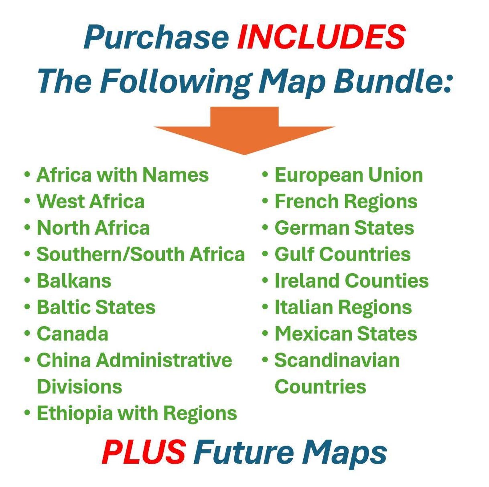 Editable Powerpoint Map of the Gulf Countries – Including: Bahrain ...