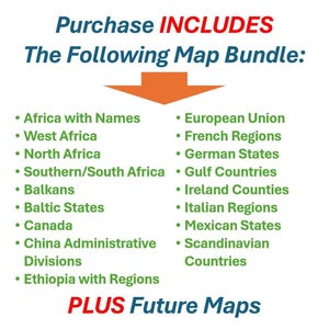 Editable Powerpoint Map of the Gulf Countries – Including: Bahrain ...