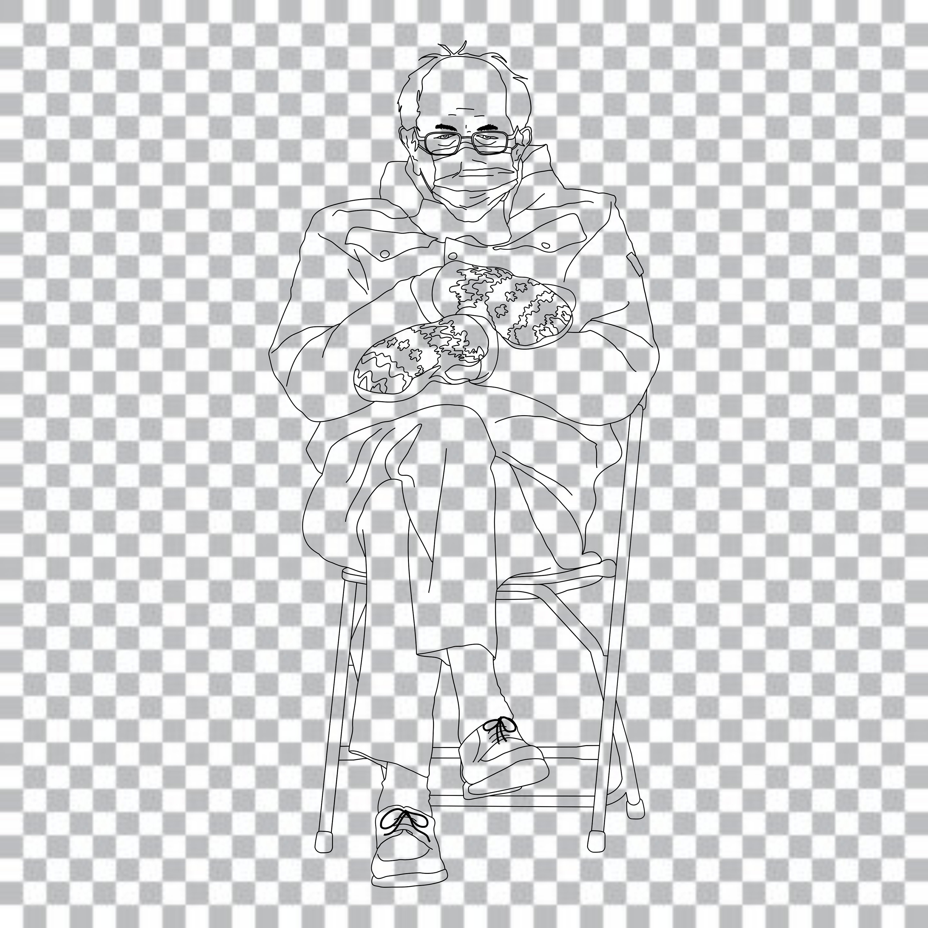 Bernie Sanders Clip Art, Clipart, Meme, Vine, Funny, Commercial Licence ...