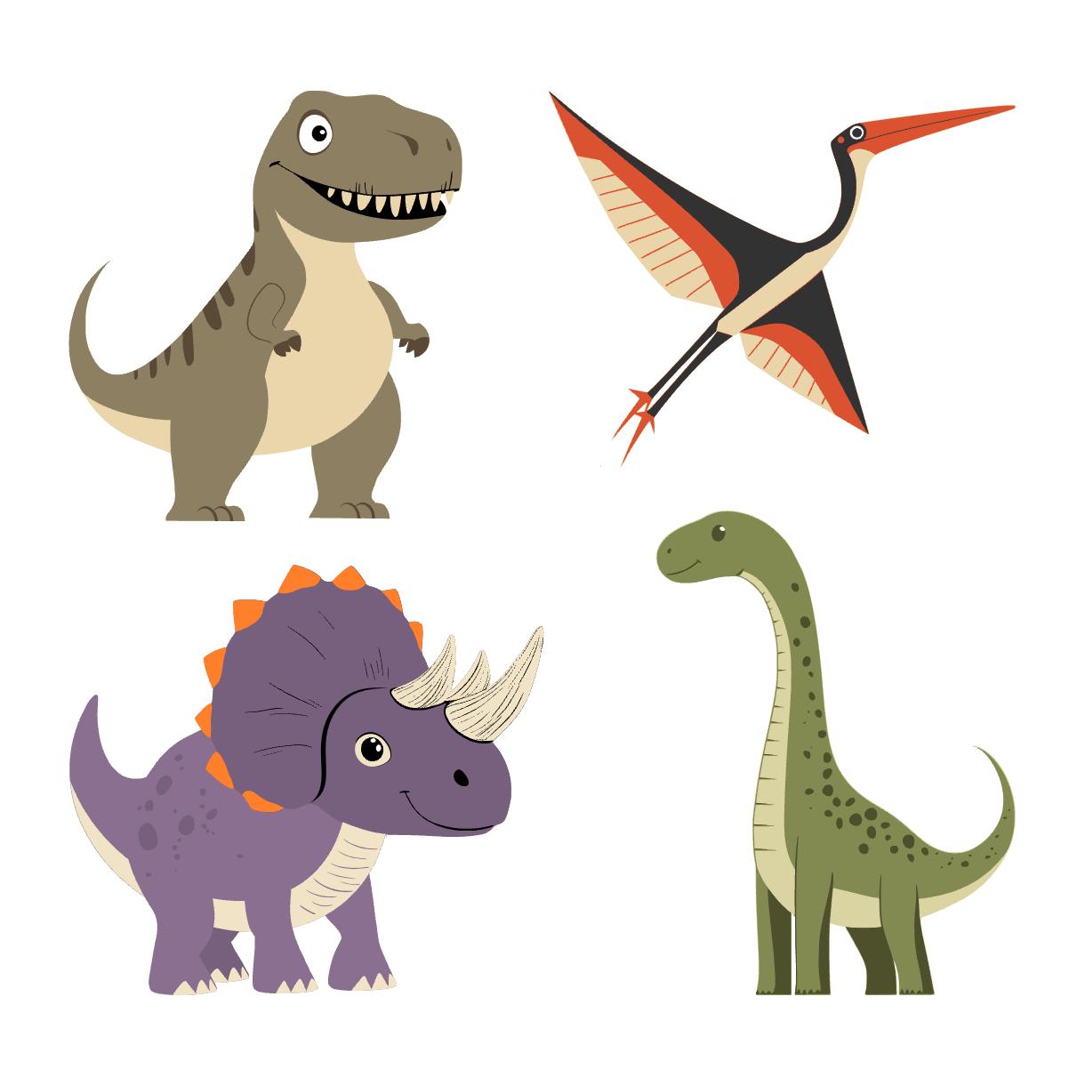 Dinosaur Clipart Bundle – PNG, SVG, Powerpoint, Dino Clipart, T. Rex ...
