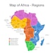 Editable Powerpoint Map of Ethiopia With Regions | Customizable ...