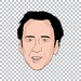 Nick Cage Clip Art, Clipart, Nick Cage Meme, Nick Cage, Commercial ...