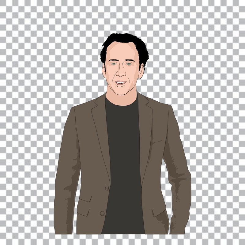 Nicolas Cage - Etsy