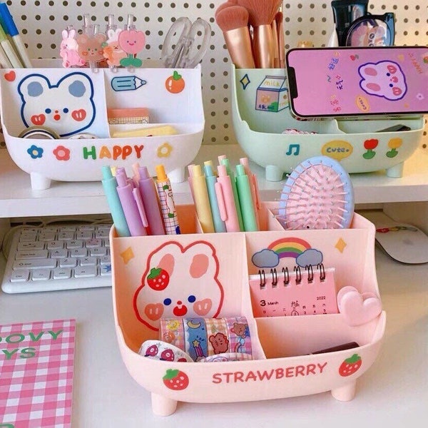 Desktop Storage Box 6 Section - Etsy