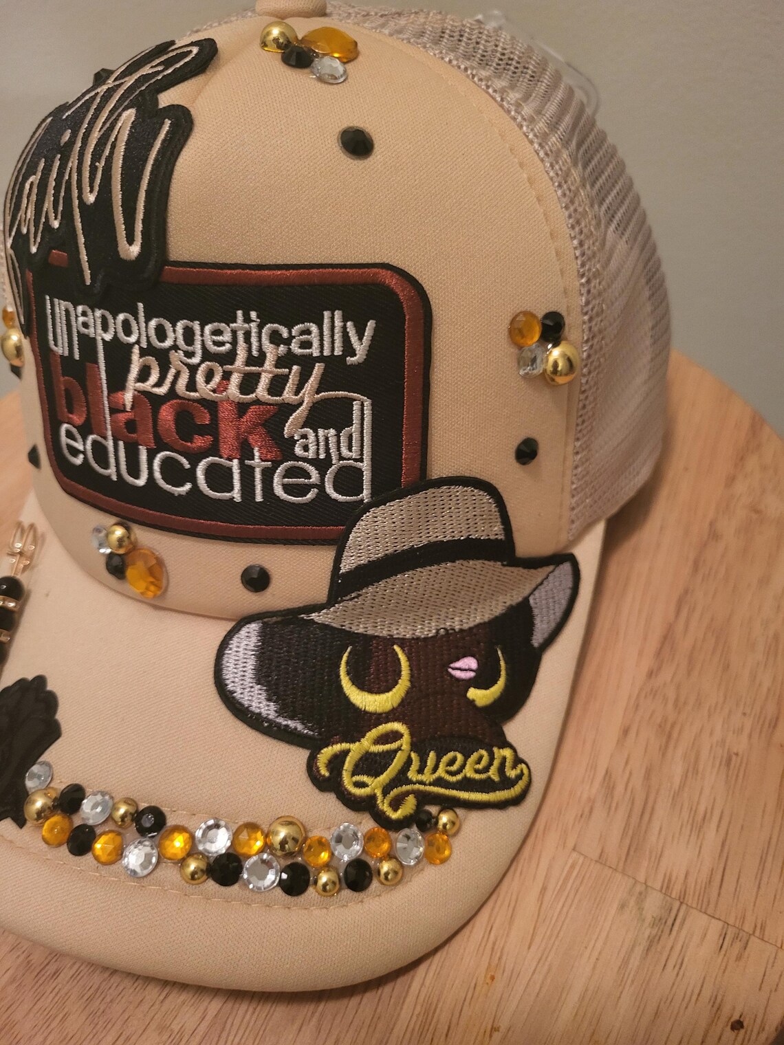 Faith Educated Queen Trucker Hat - Etsy