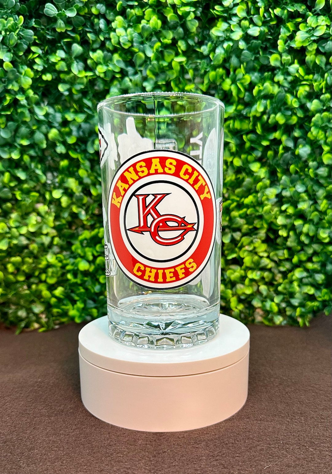 Kansas City Chiefs Beer Mug - Etsy