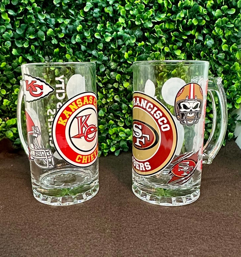 San Francisco 49ers Beer Mug - Etsy
