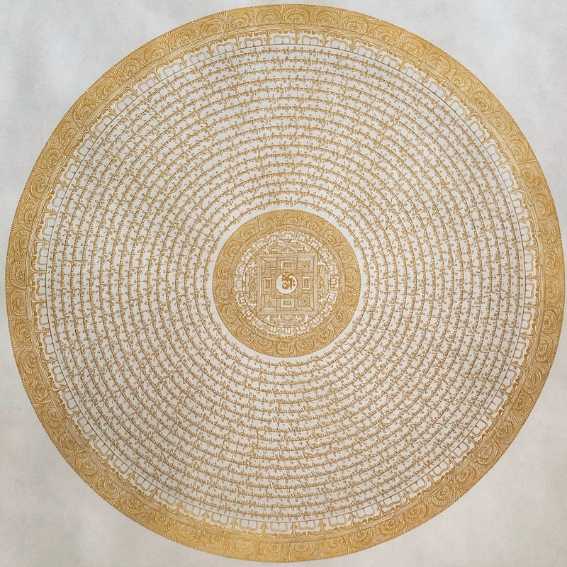 Tibetan Gold Frame - Etsy