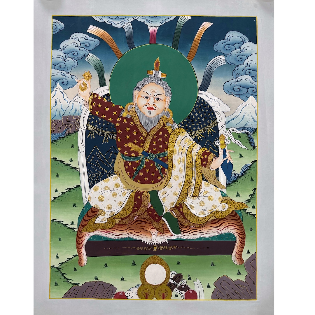 Dudjom Lingpa Thangka Painting, Terton Dudjom Lingpa Garwang Dudjom ...