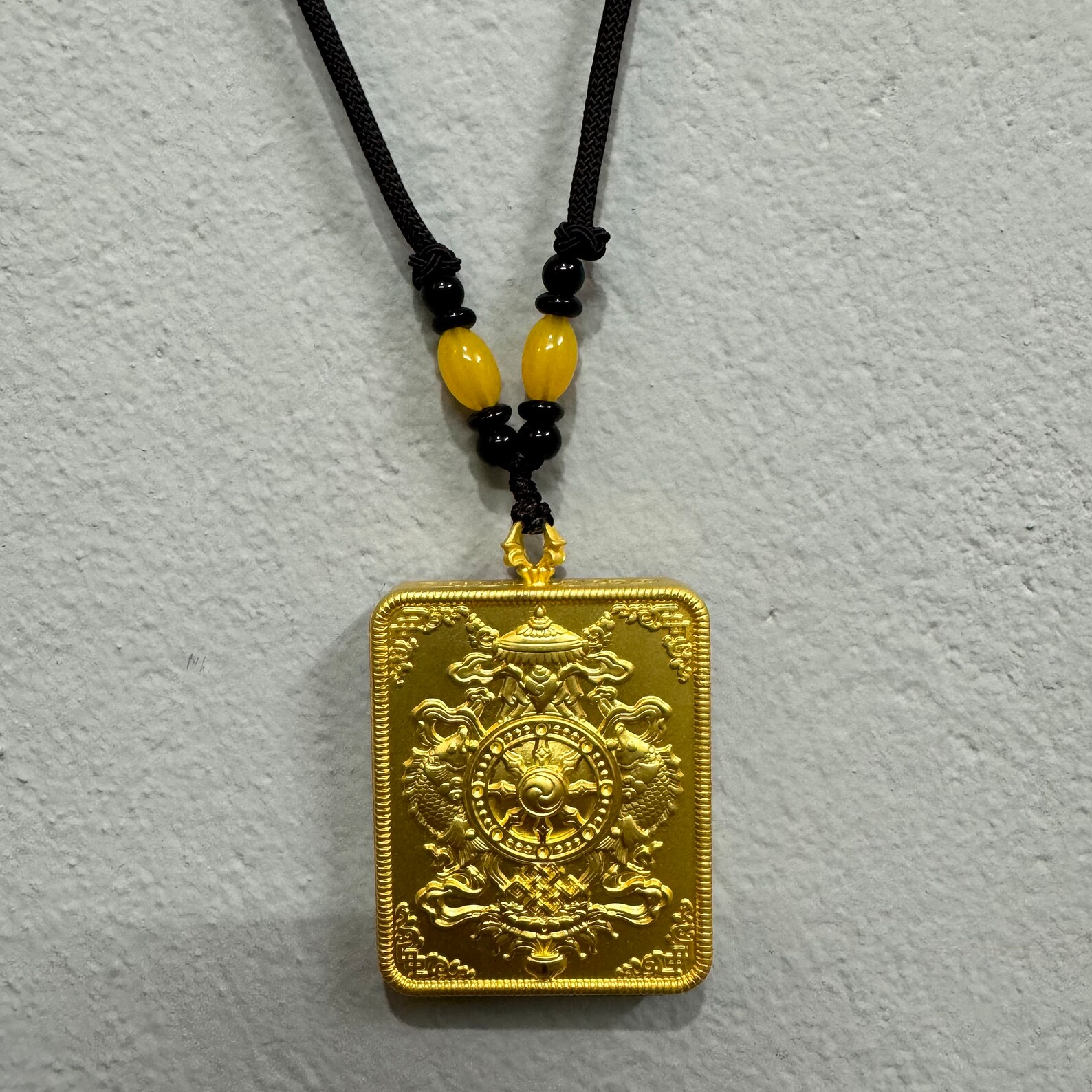 Master Quality 24k Gold White Tara Pendant, Blessed White Tara Amulet ...