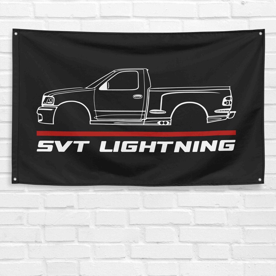 For Ford Svt Lightning 2001 Truck Car Enthusiast 3x5 Ft Flag Gift ...