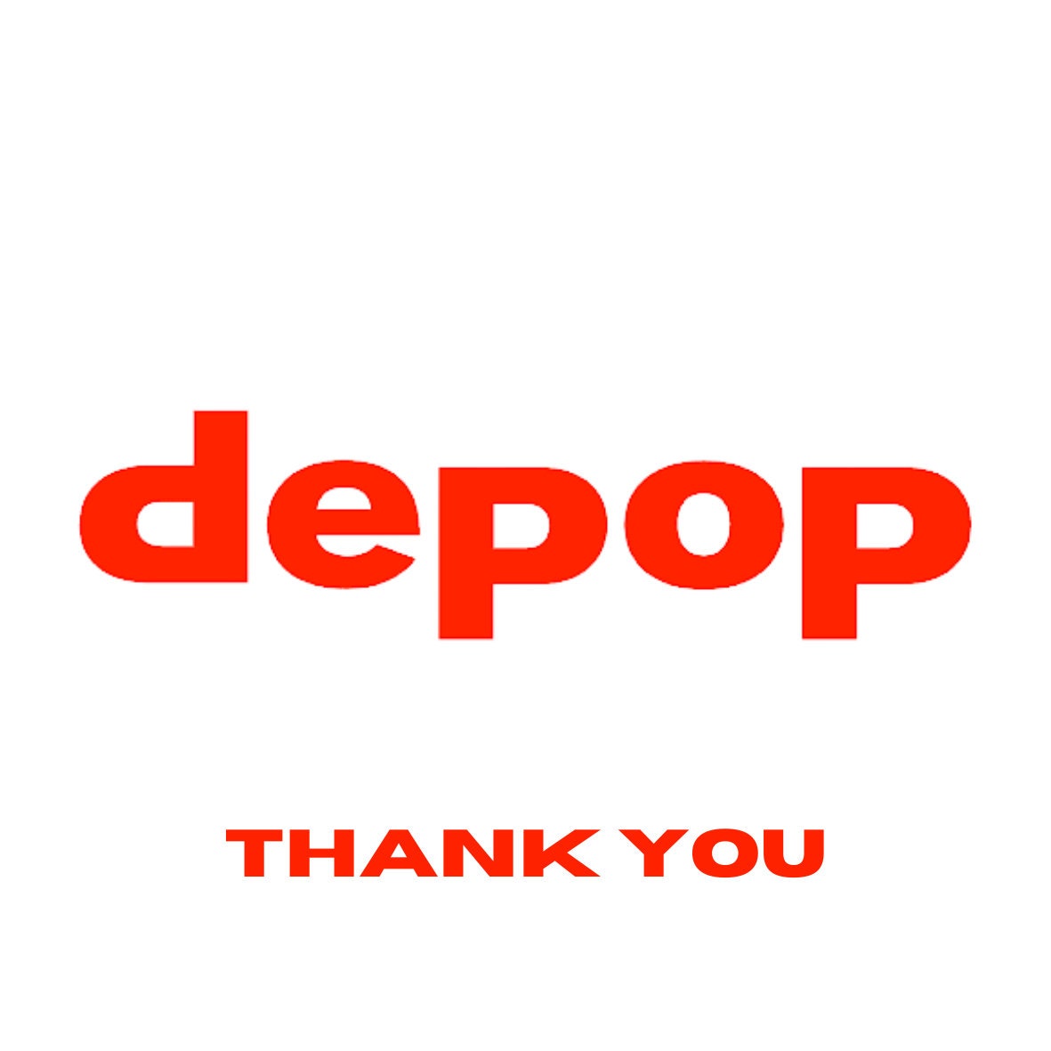 Depop Depop Thank You Depop Stickers Labels Reseller - Etsy