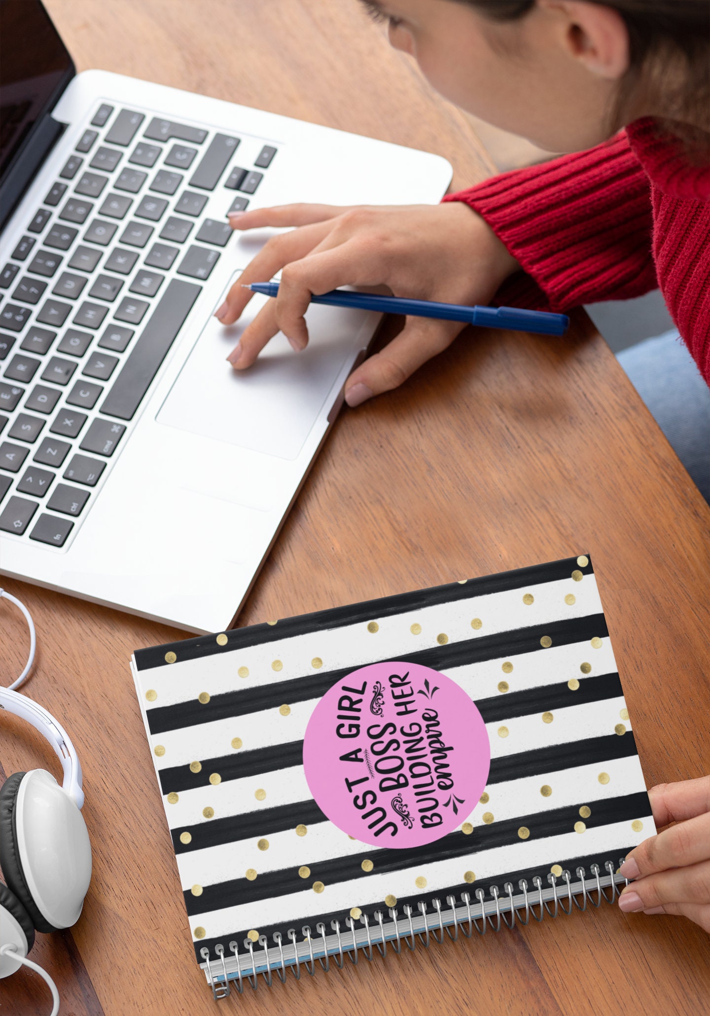 Boss Lady Spiral Notebook Building an Empire Boss Lady - Etsy