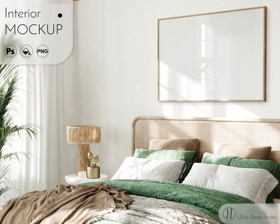 Frame Mockup Interior Mockup One Frame Tropical Interior - Etsy