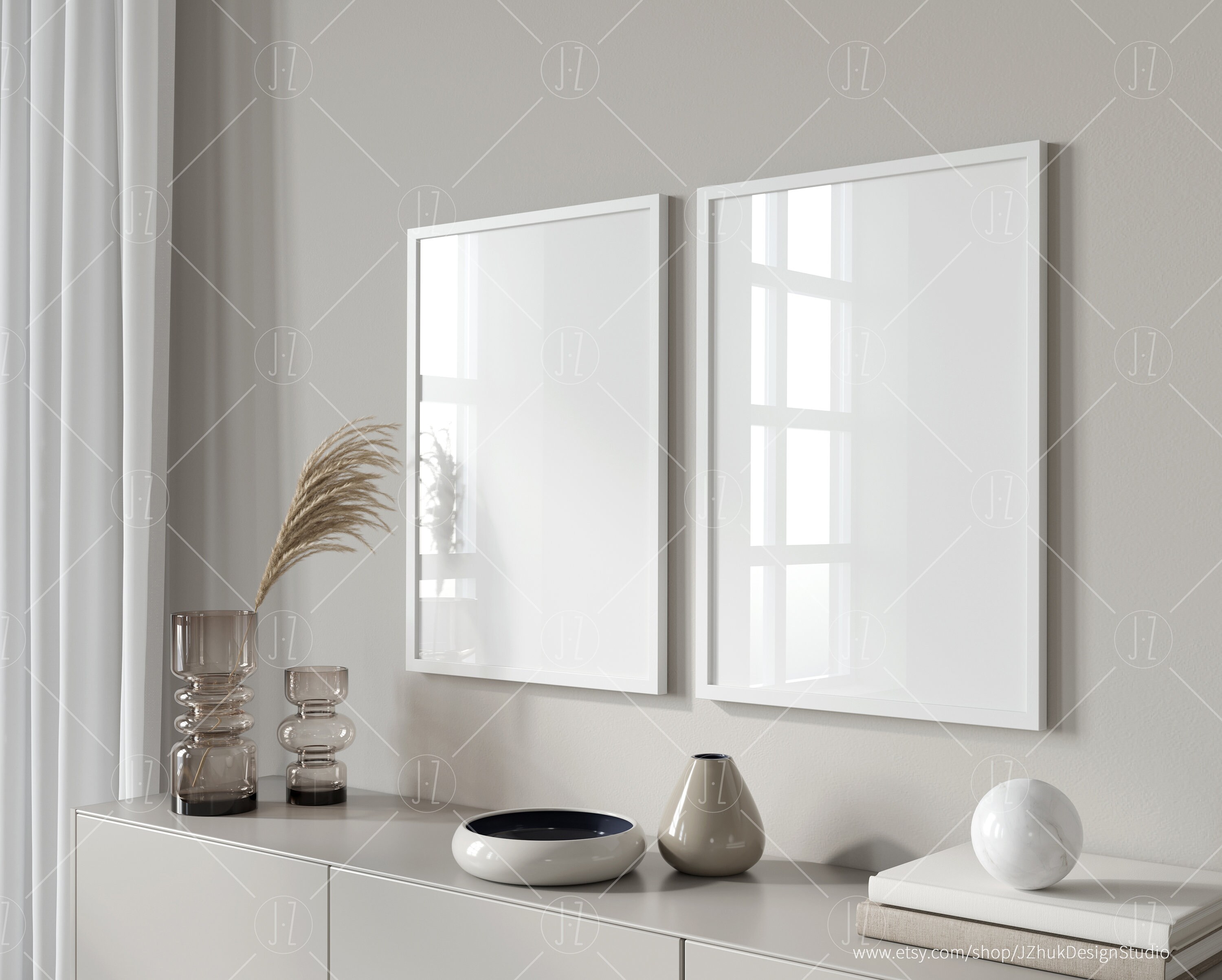 Two Frames Mockup Set Mockup Mockup Bundle Minimalist - Etsy