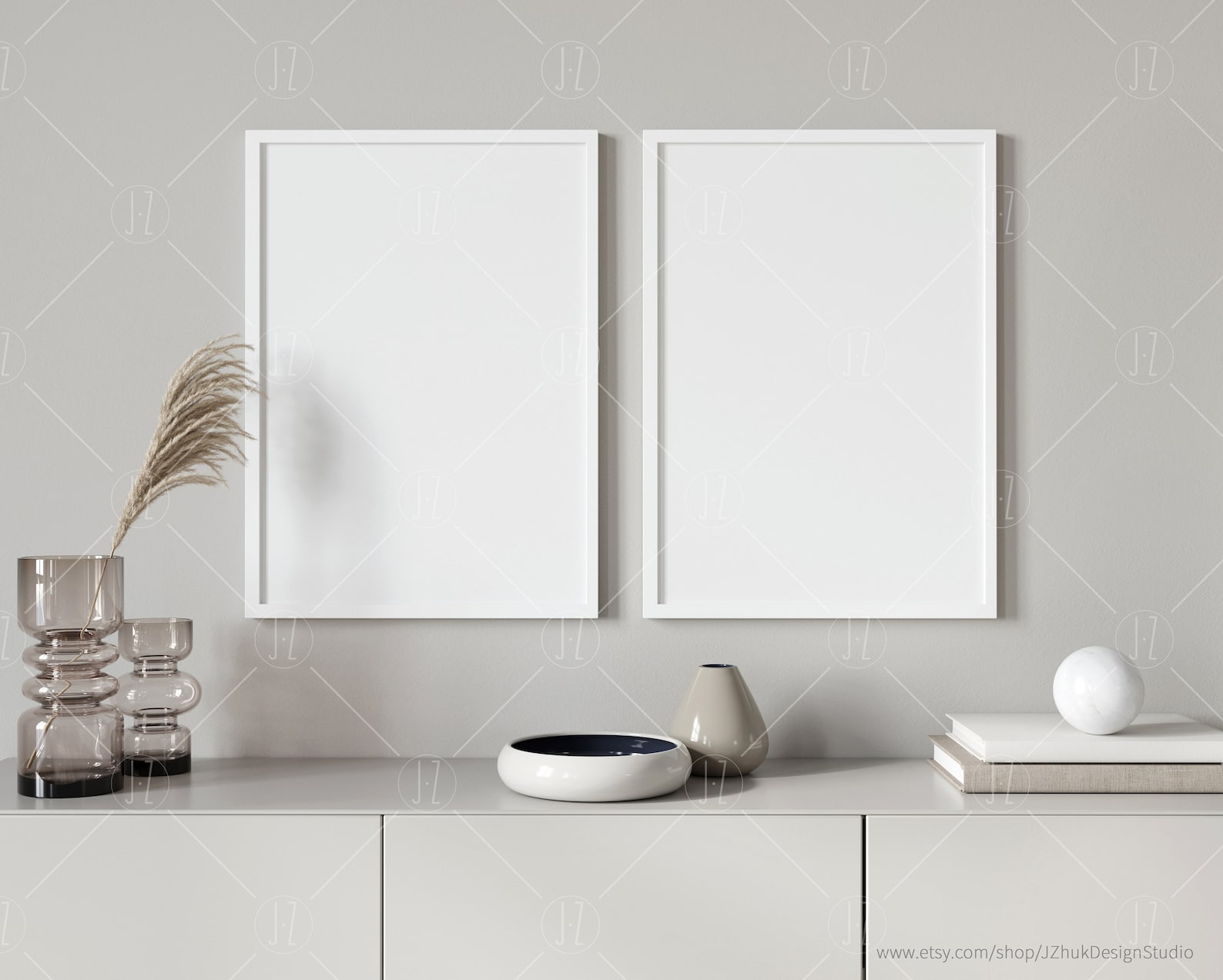 Two Frames Mockup Set Mockup Mockup Bundle Minimalist - Etsy