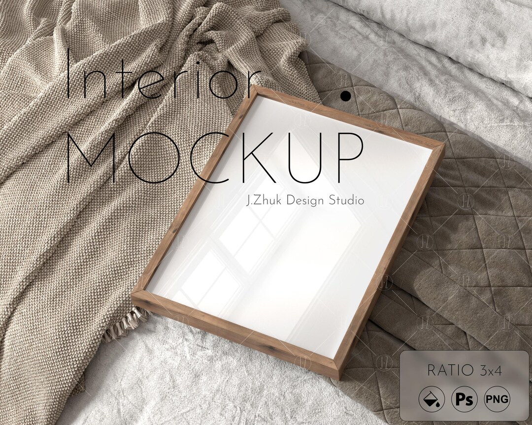 One Frame Mockup, Wall Art Mockup, Color Change, Editable Mock Up ...