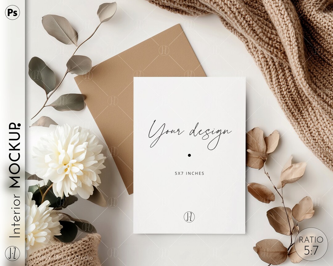 Invite Mockup, Wedding Card Mockup, Wedding Invitation Mock Up ...
