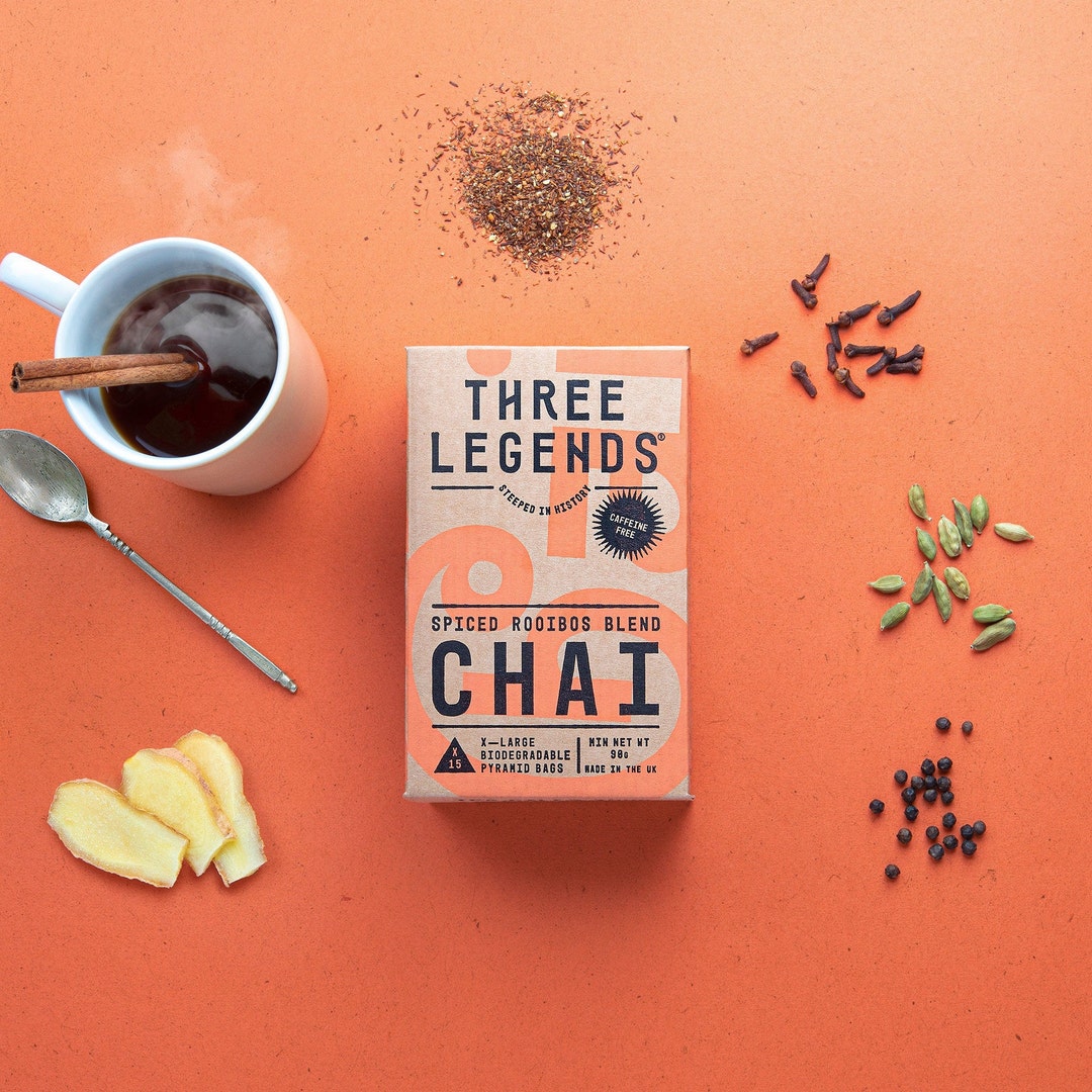 Three Legends Rooibos Chai Blend - Etsy