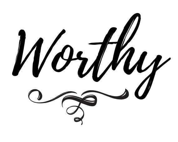 Worthy/ JPG PNG /digital Download Print or Print &cut - Etsy