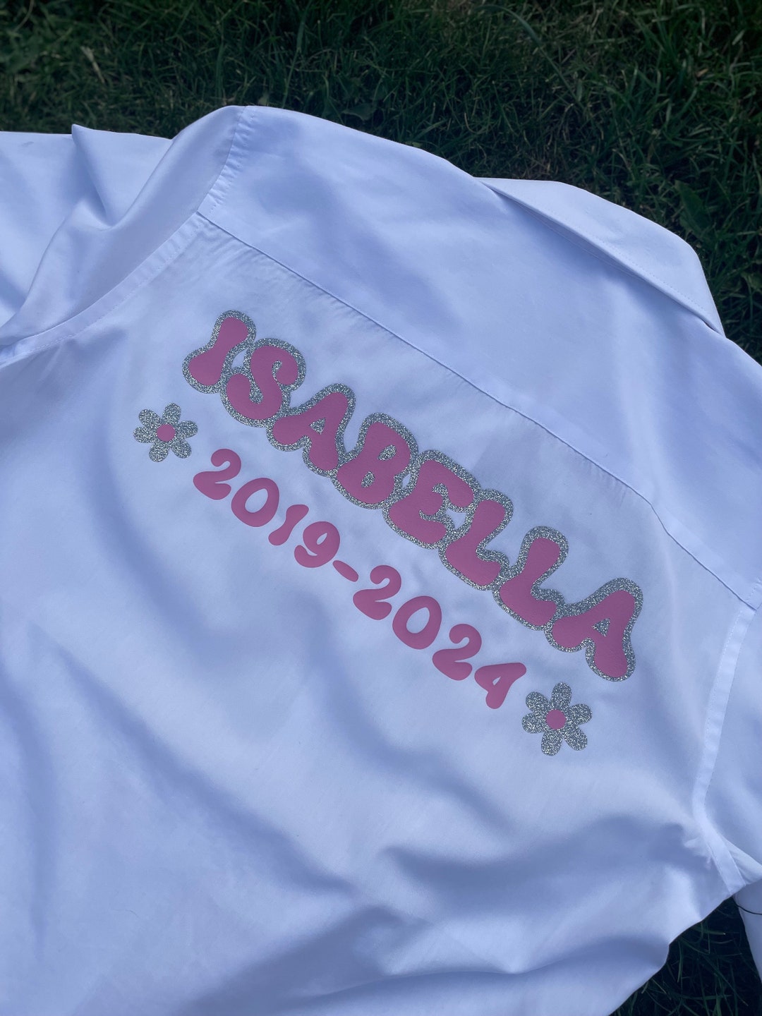 Leavers Shirt , Flowers , Iron on , Yr6 , College , Yr 11 Leavers ...