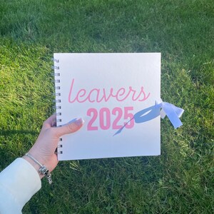 School Leavers Scrapbook, Personalised, Memory Book, Primary, Secondary ...