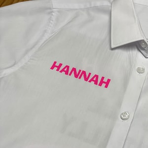 School Leavers Shirt , Clueless , Many Colours Available , Personalised ...