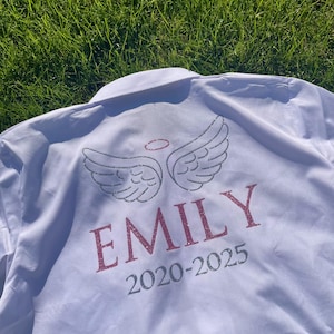 Leavers Shirt Iron on Decals, Many Designs and Colours Available, Mamma ...