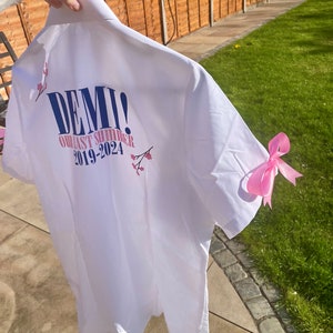 LEAVERS SHIRT Bows, Add on Bows to Your Shirt, Many Colours Available ...