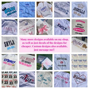 School Leavers Shirt, Clueless, Many Colours Available, Personalised ...