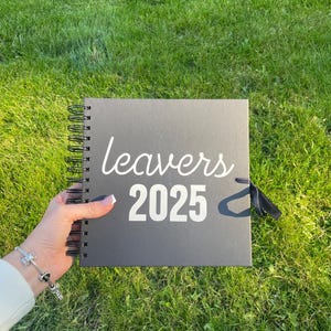 School Leavers Scrapbook, Personalised, Memory Book, Primary, Secondary ...