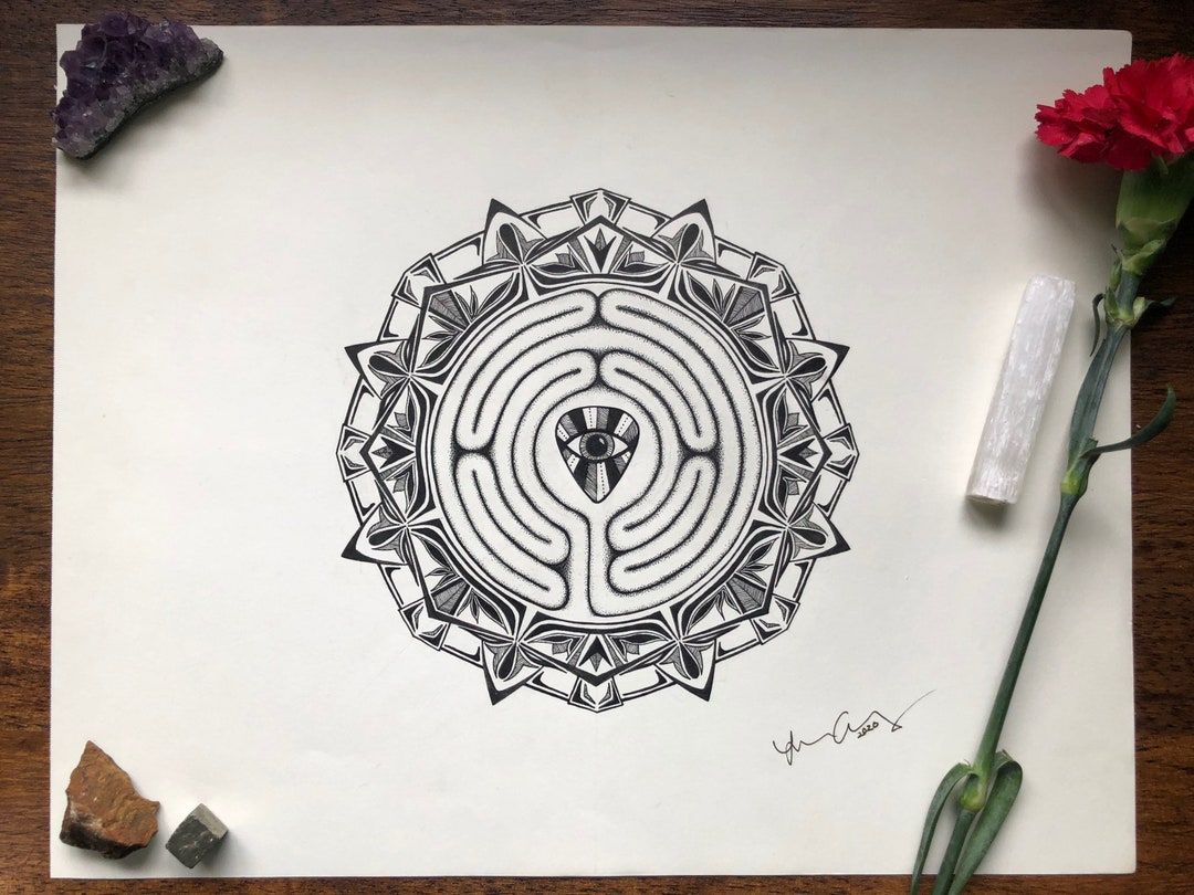 Pick of Destineye Original Drawing - Etsy