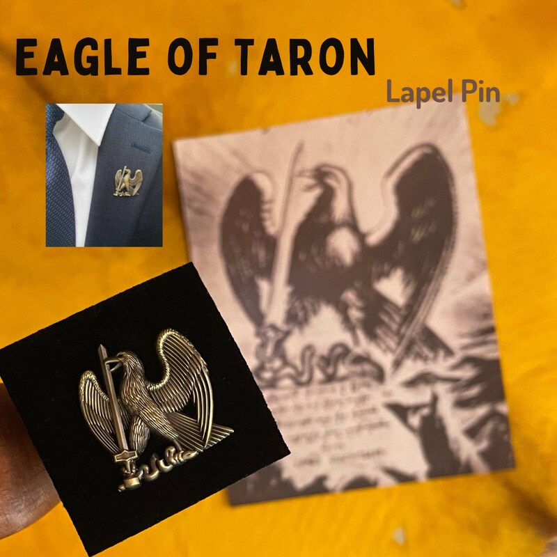 Antique Eagle Pin - Etsy