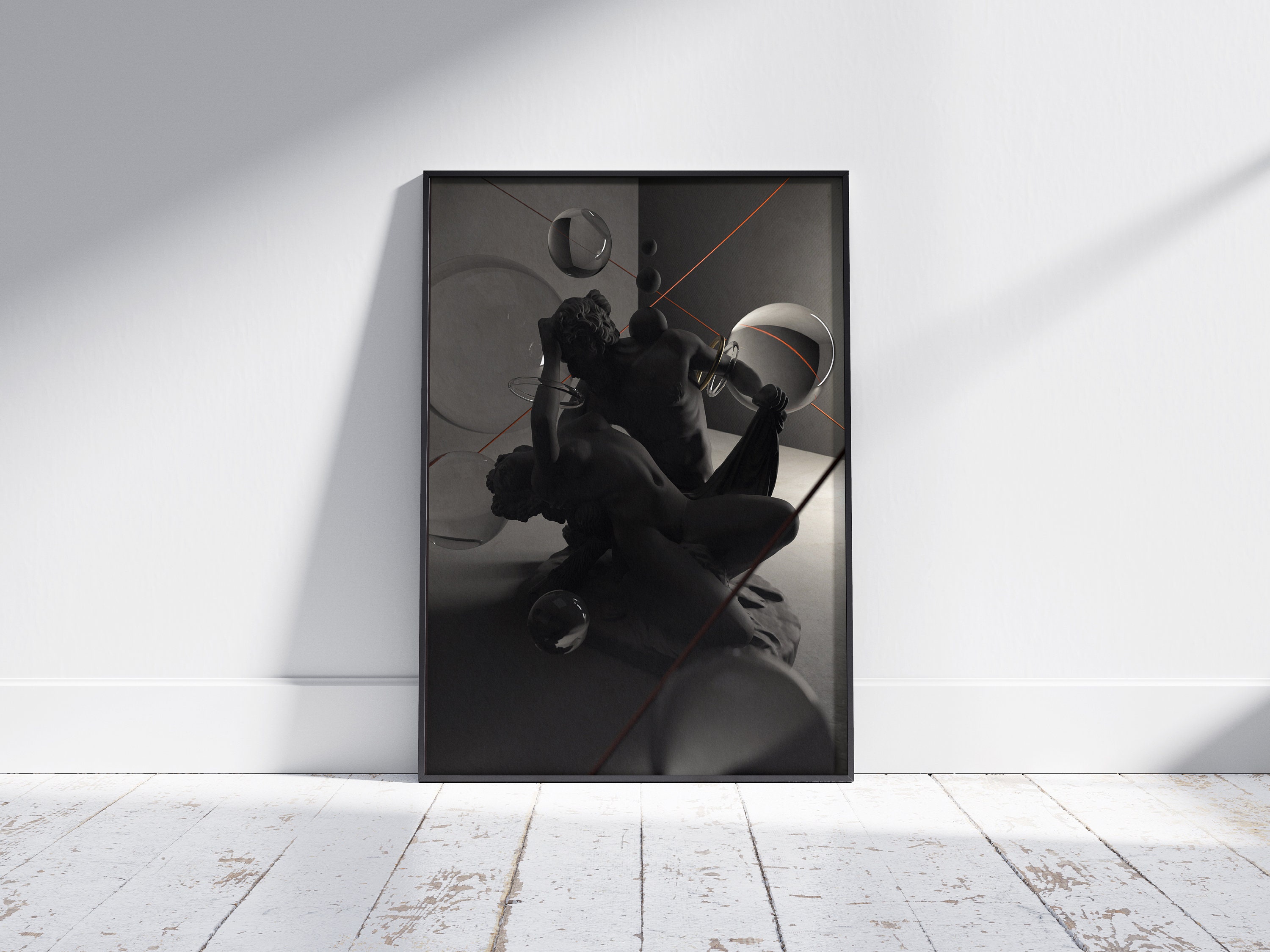 LOVE & PASSION Poster | 3d Art | Digital Download Print | Romantic Gift ...