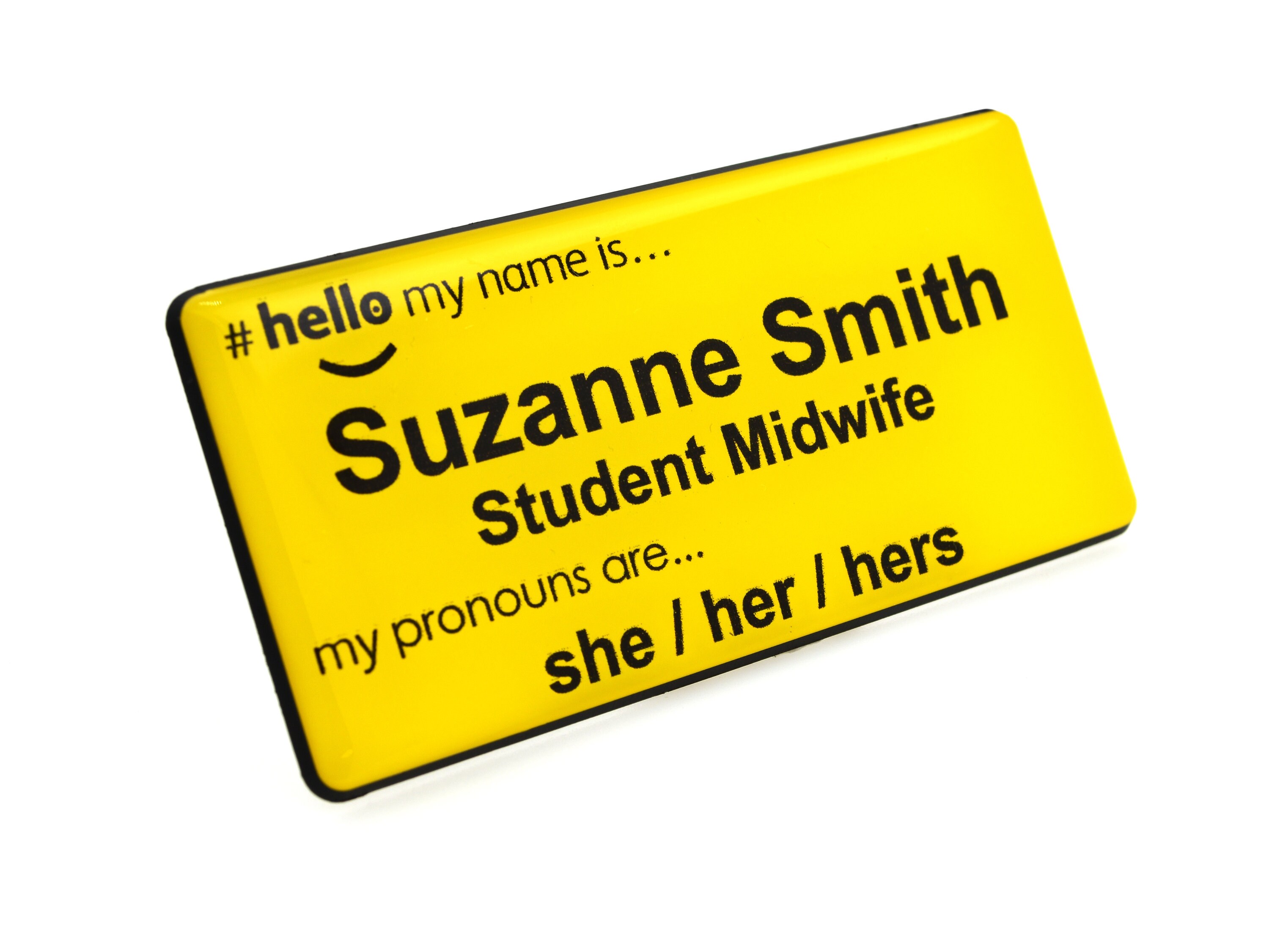 Hello My Name Is Yellow