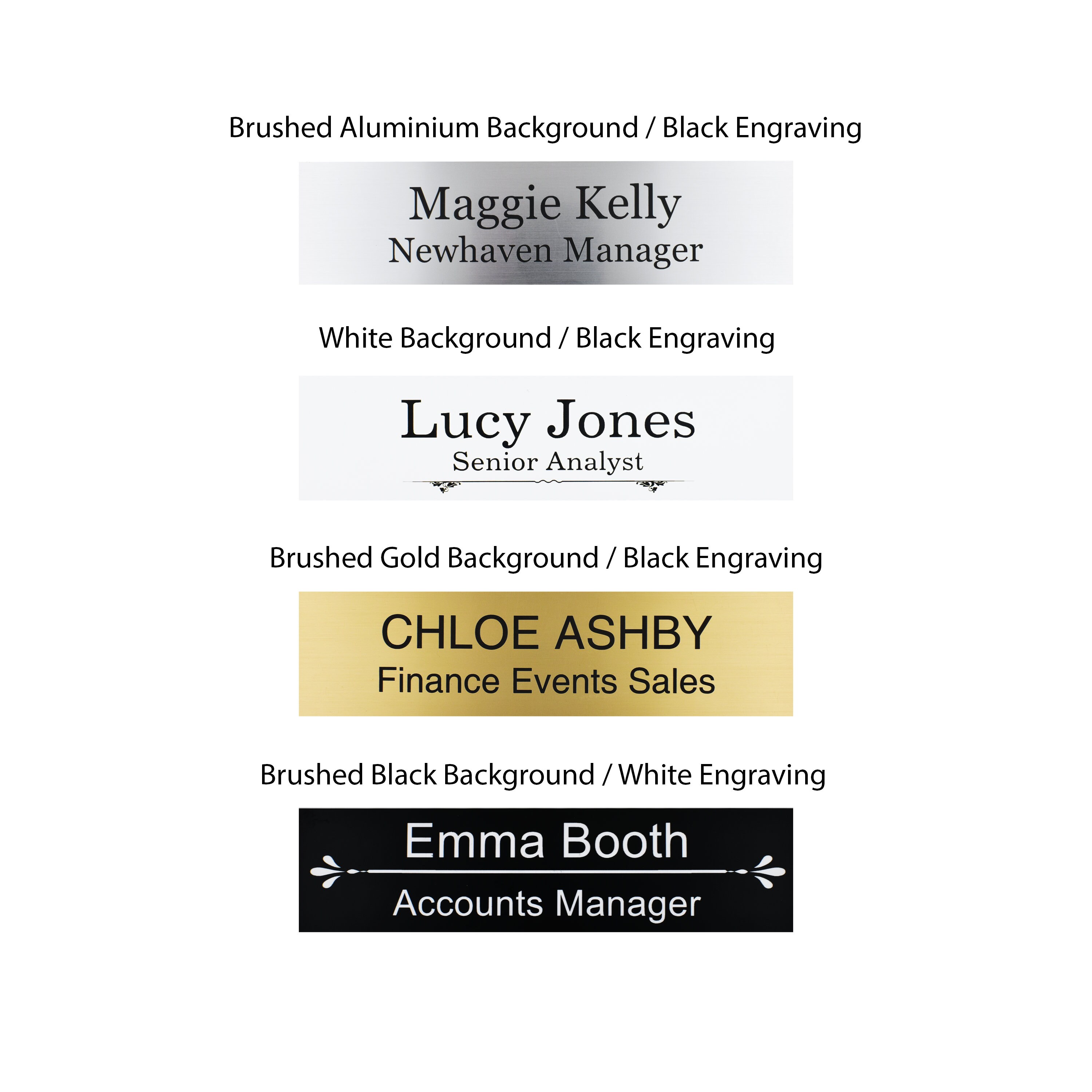 Personalised Professional Desk Plaque Desk Plate Desk Sign - Etsy UK