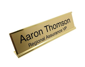 Ceo Desk Name Plate - Etsy