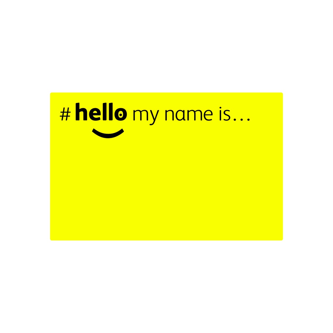 Hello My Name is ID Card Personalised Name Badge Lanyard - Etsy