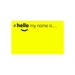 Hello My Name is ID Card Personalised Name Badge Lanyard Identification ...