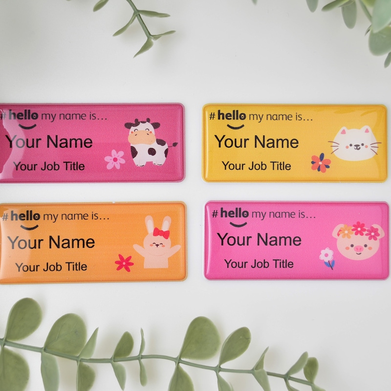 Name Badge - Etsy