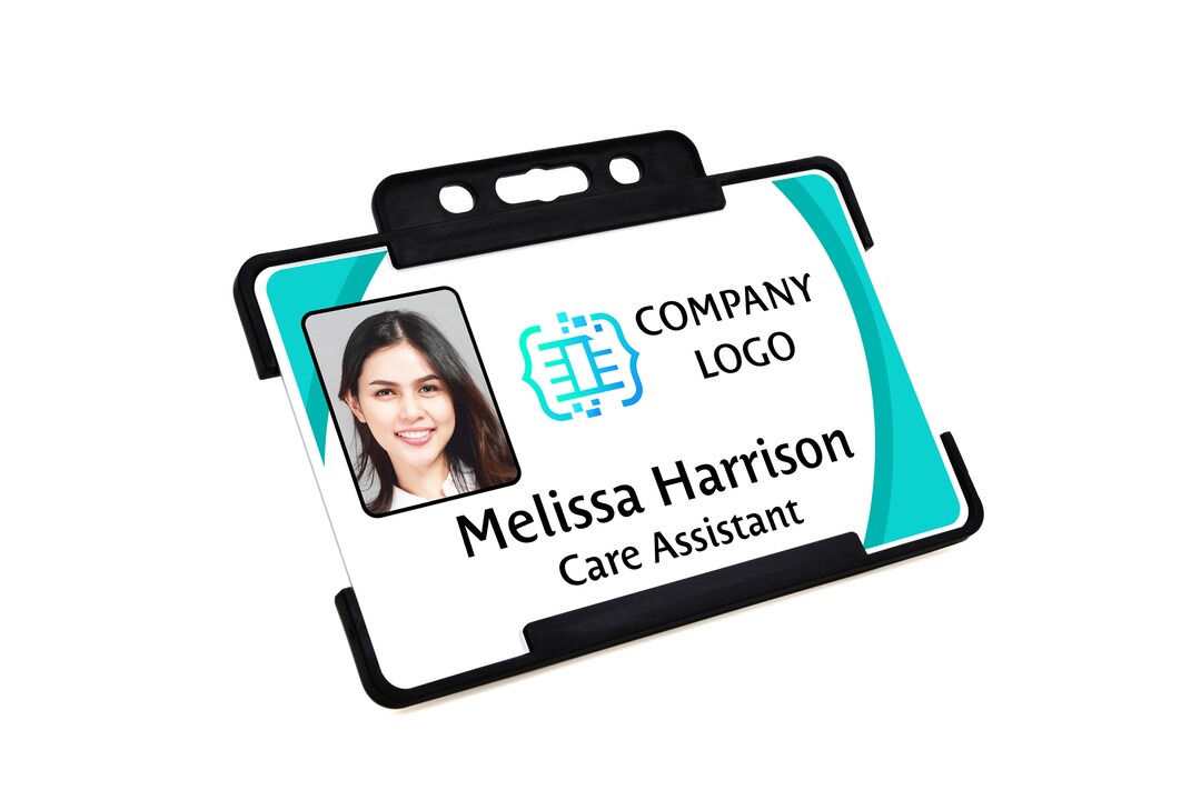 Badgemaster Your Logo Personalised Business Professional Photo ID With ...