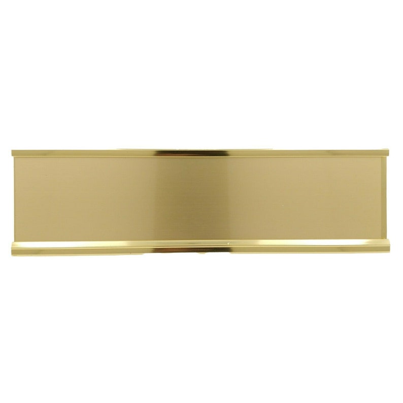 Free Standing Personalised Desk Name Plate Custom Sign Plaque Work ...