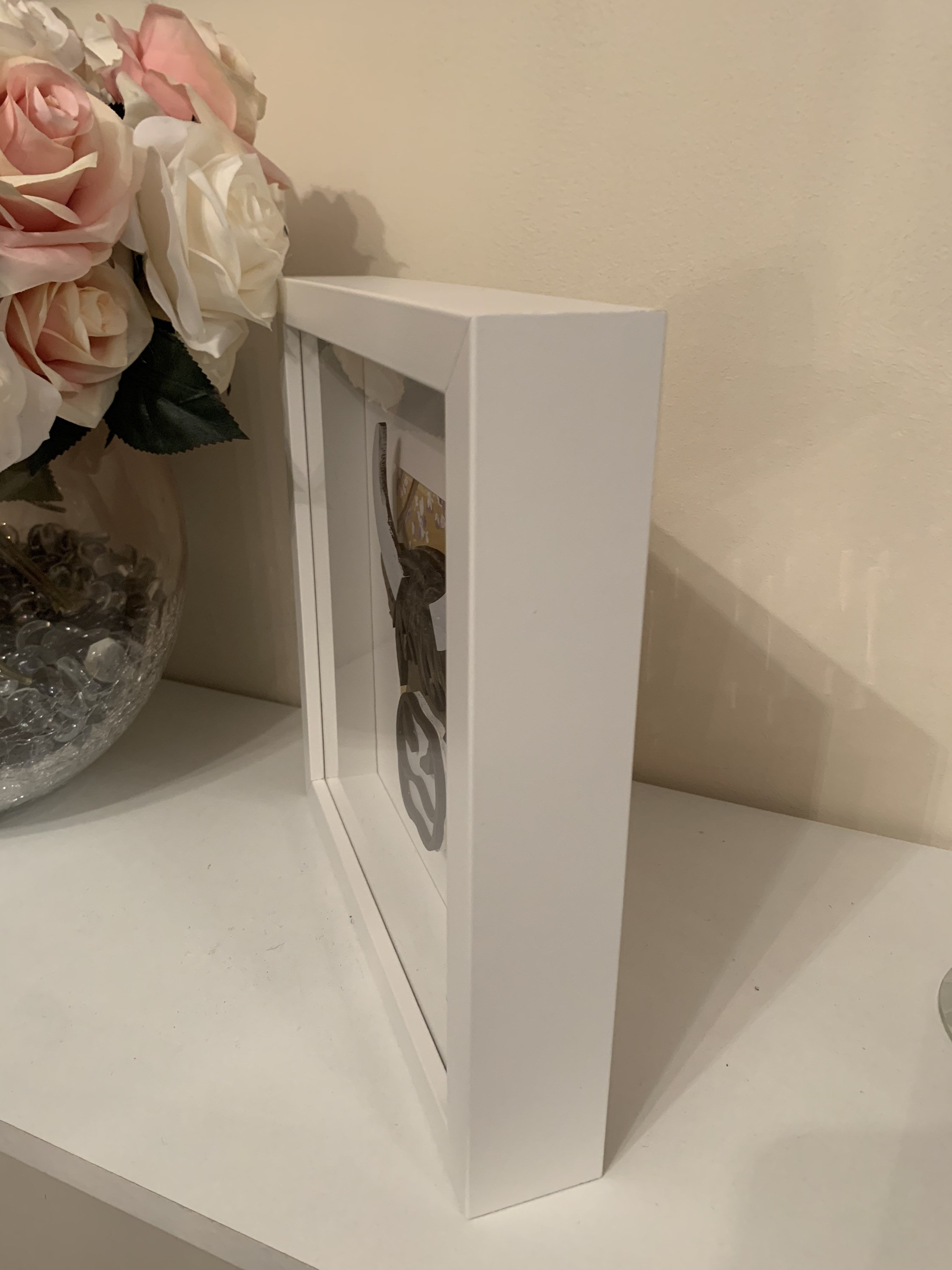 Handmade Personalised Frame Bull Head - Etsy UK