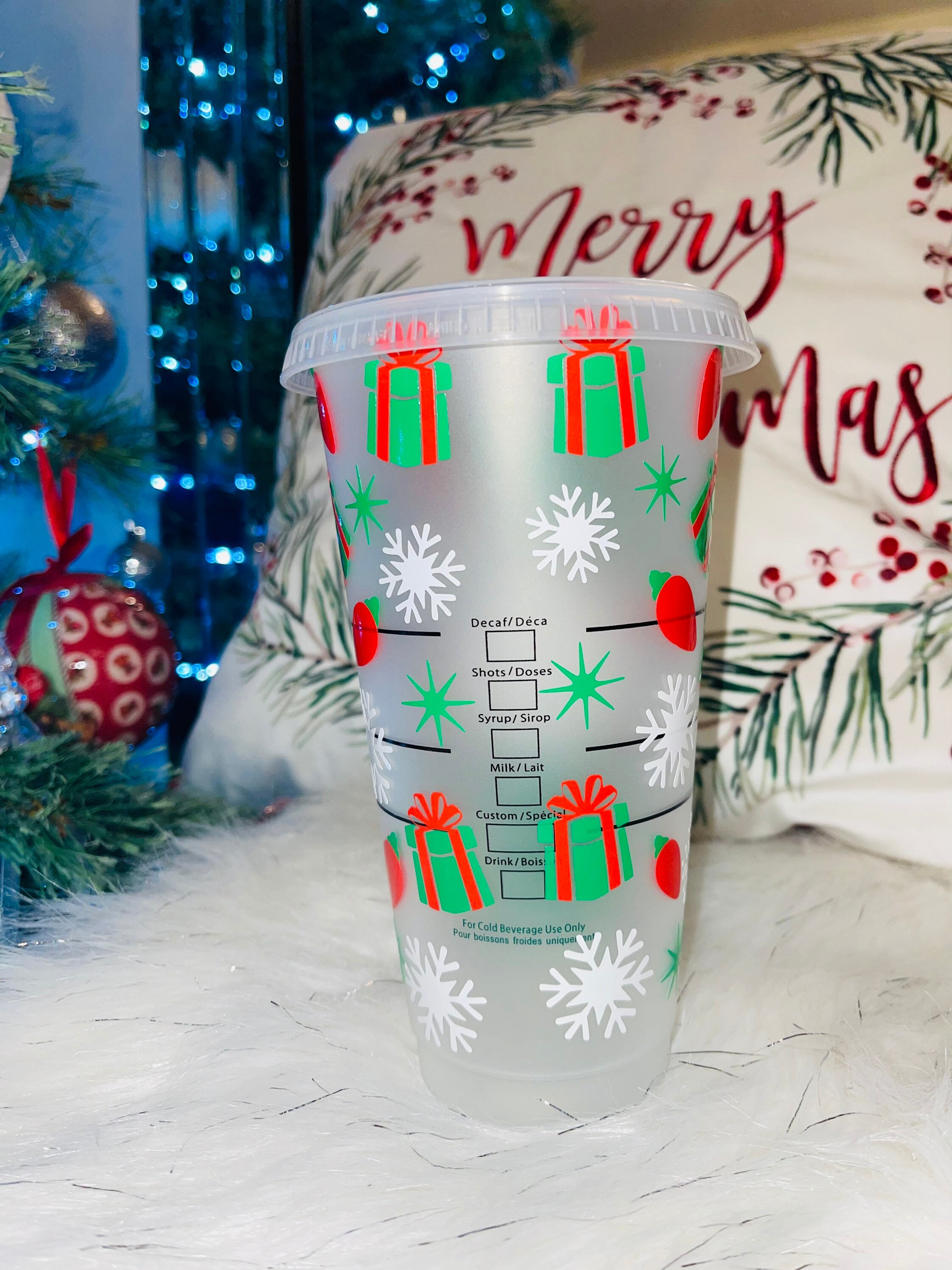 Grinch Hand Starbucks Cold Cup - Etsy