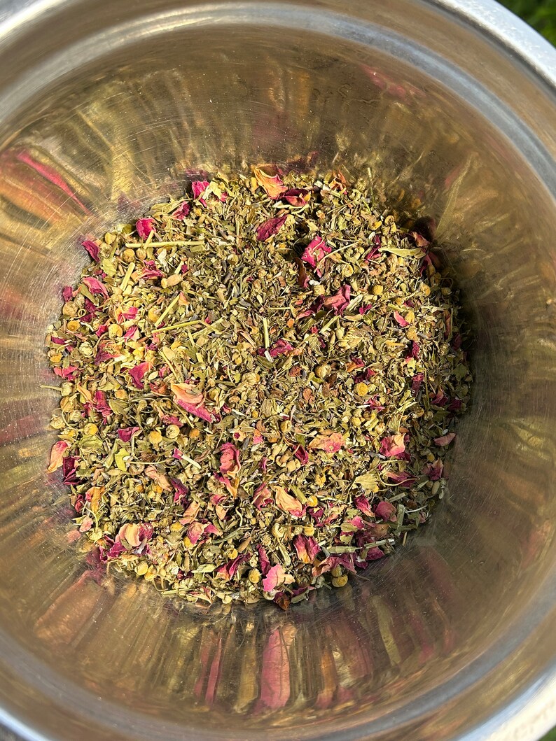 Shanti Tea, Peace Tea, Relaxing Tea Blend, Nervine Tea - Etsy