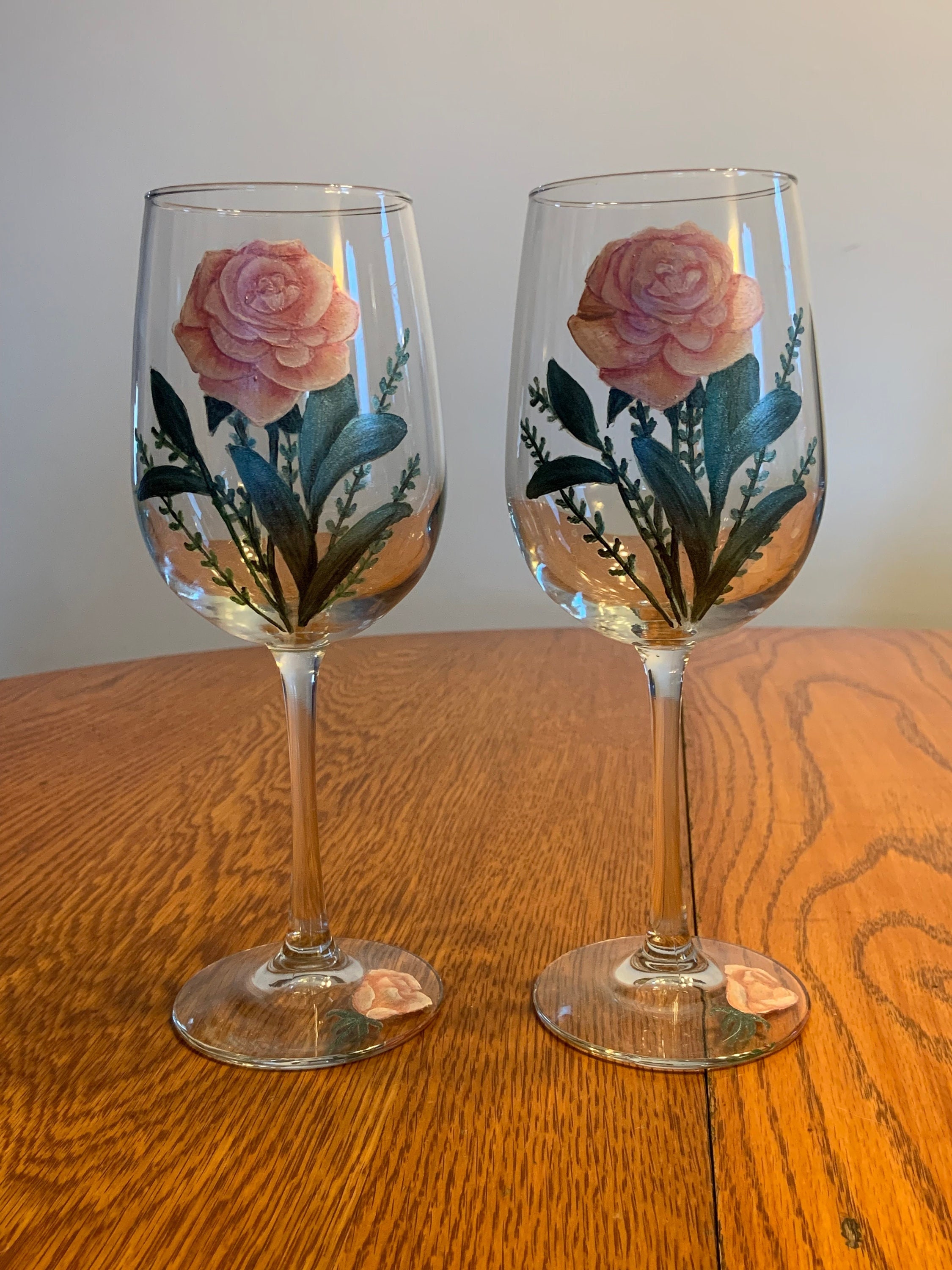 Glass Painting Designs Of Roses