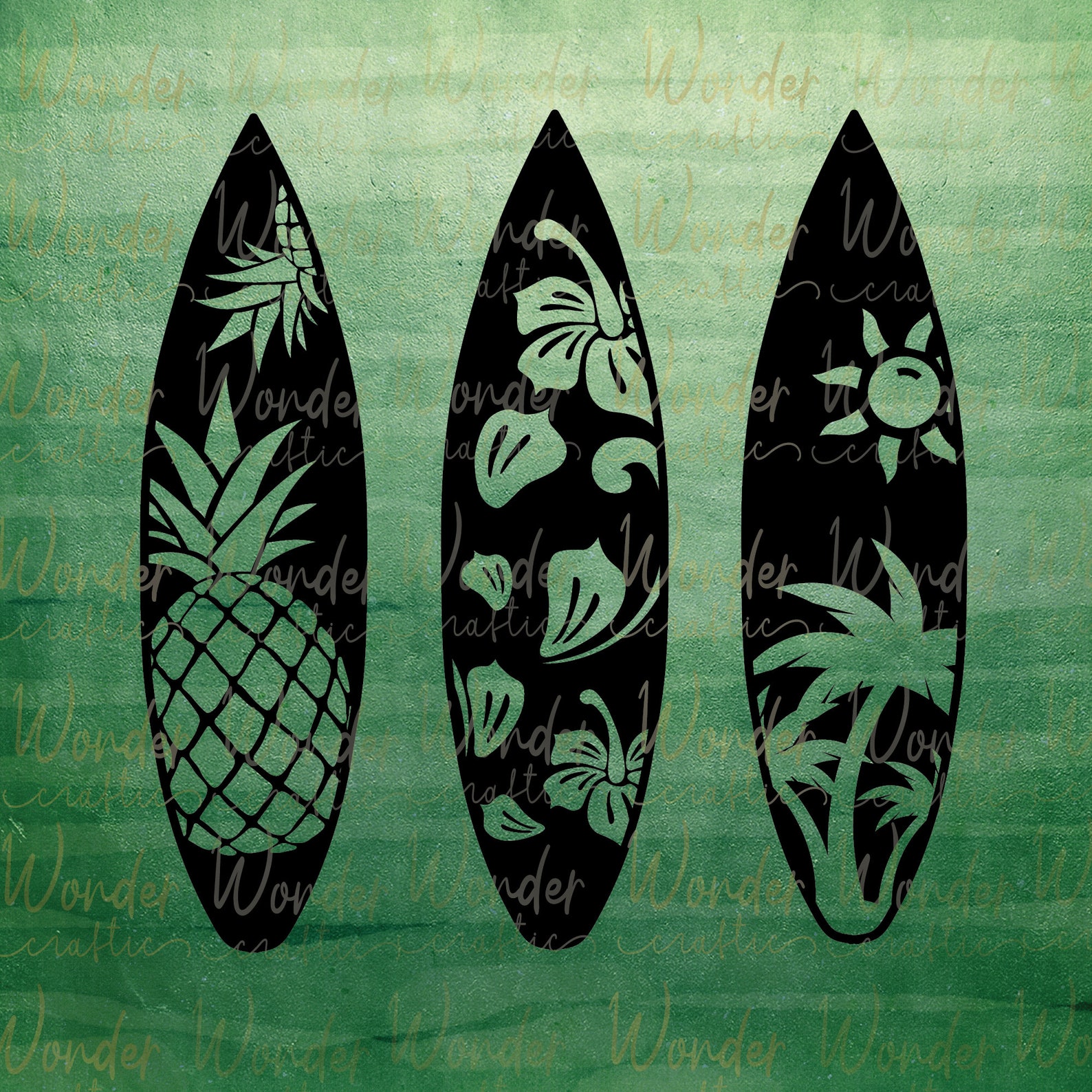 SURFBOARDS SVG Surfing Design Svg Surf Boards Template Svg - Etsy