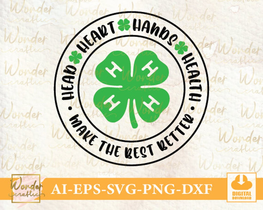 4H Motto Svg 4H Vector 4H Mom Shirt 4H Designs Make the - Etsy